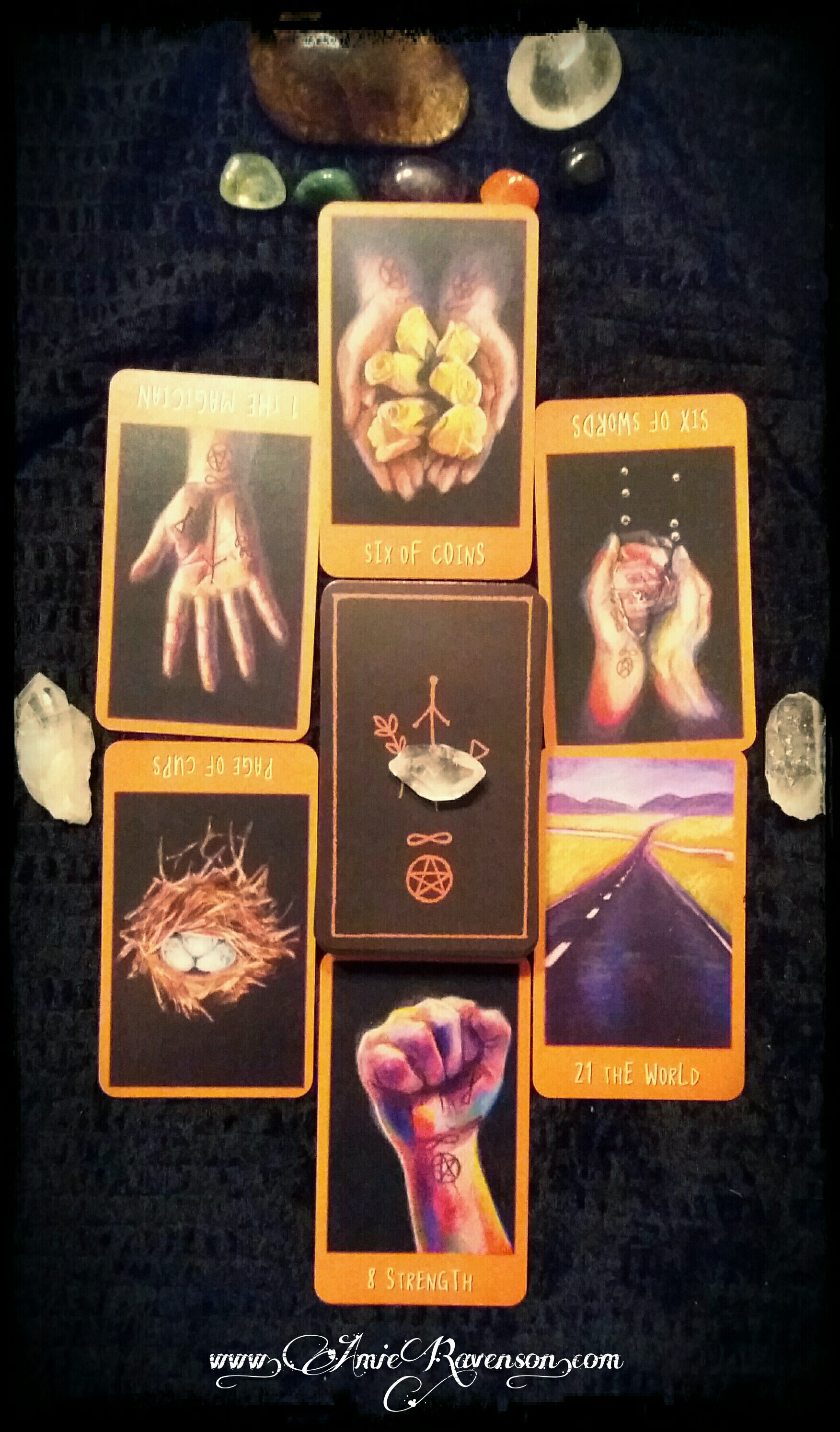 Deck Interview- Raven’s Prophecy Tarot - Amie Ravenson