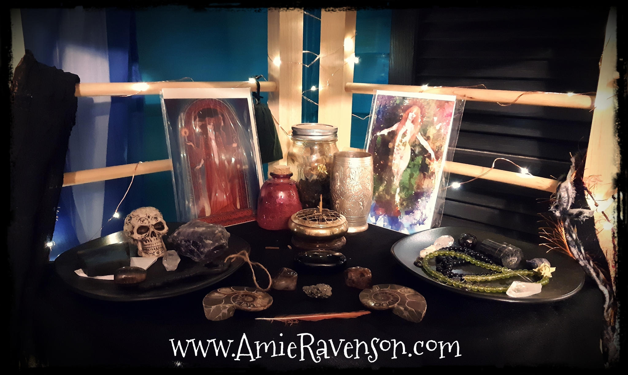 Creating a Samhain or Halloween altar - Amie Ravenson