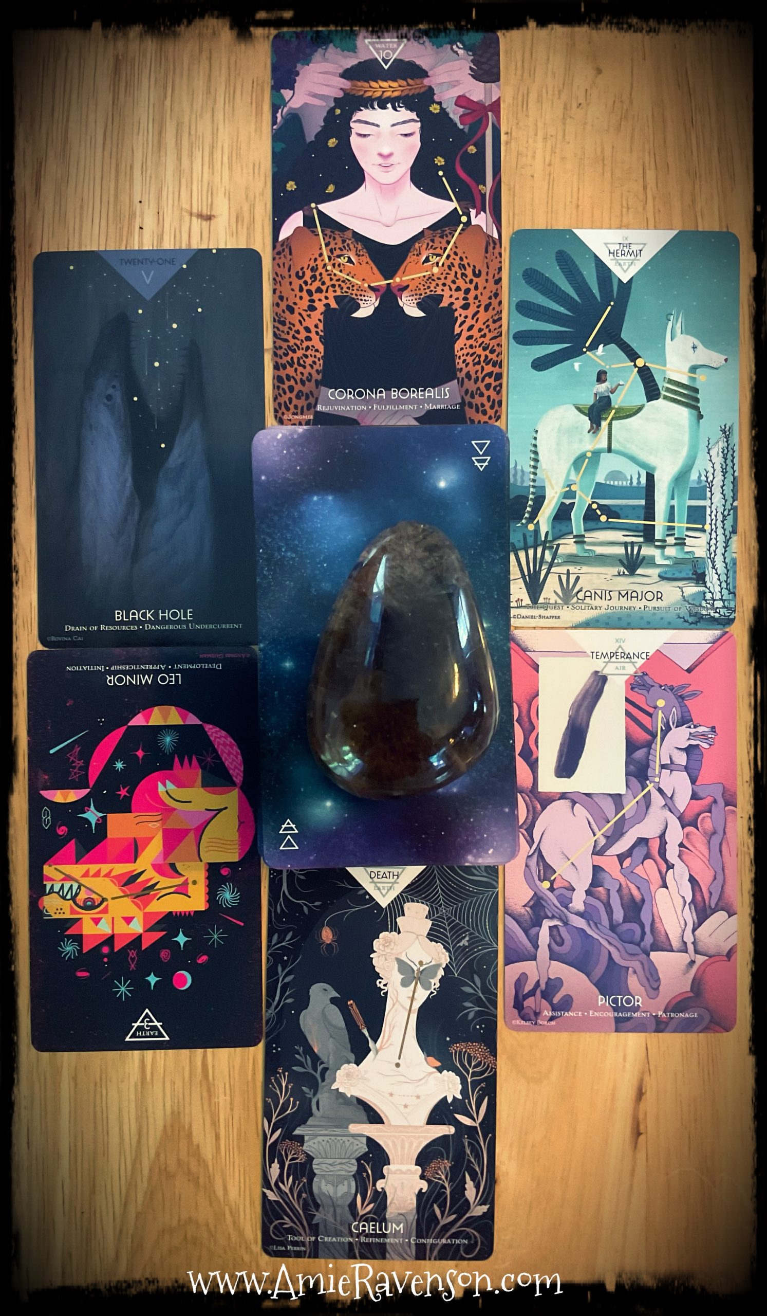 Deck Interview- The Cosmos Tarot and Oracle - Amie Ravenson