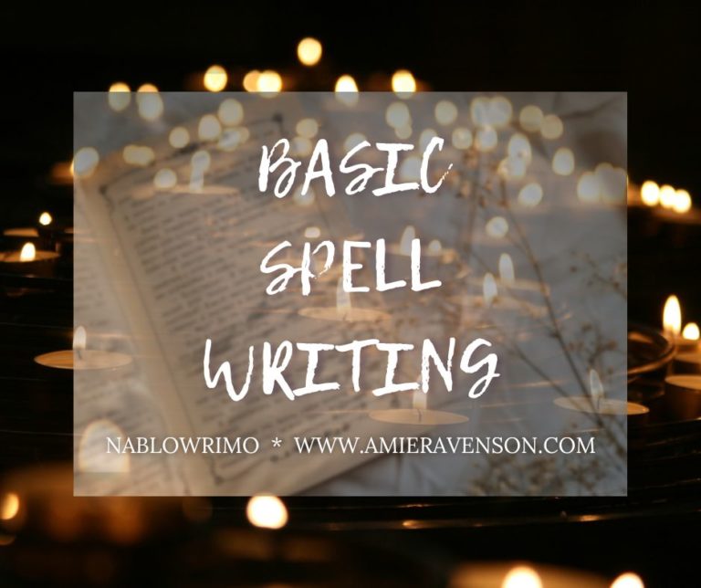 Basic Spell Writing - Amie Ravenson